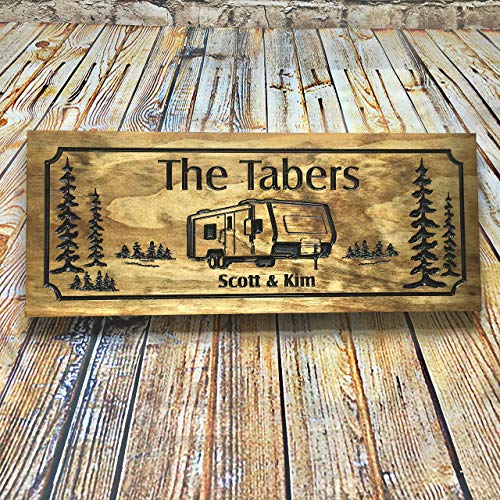 Personalized Camper Signs