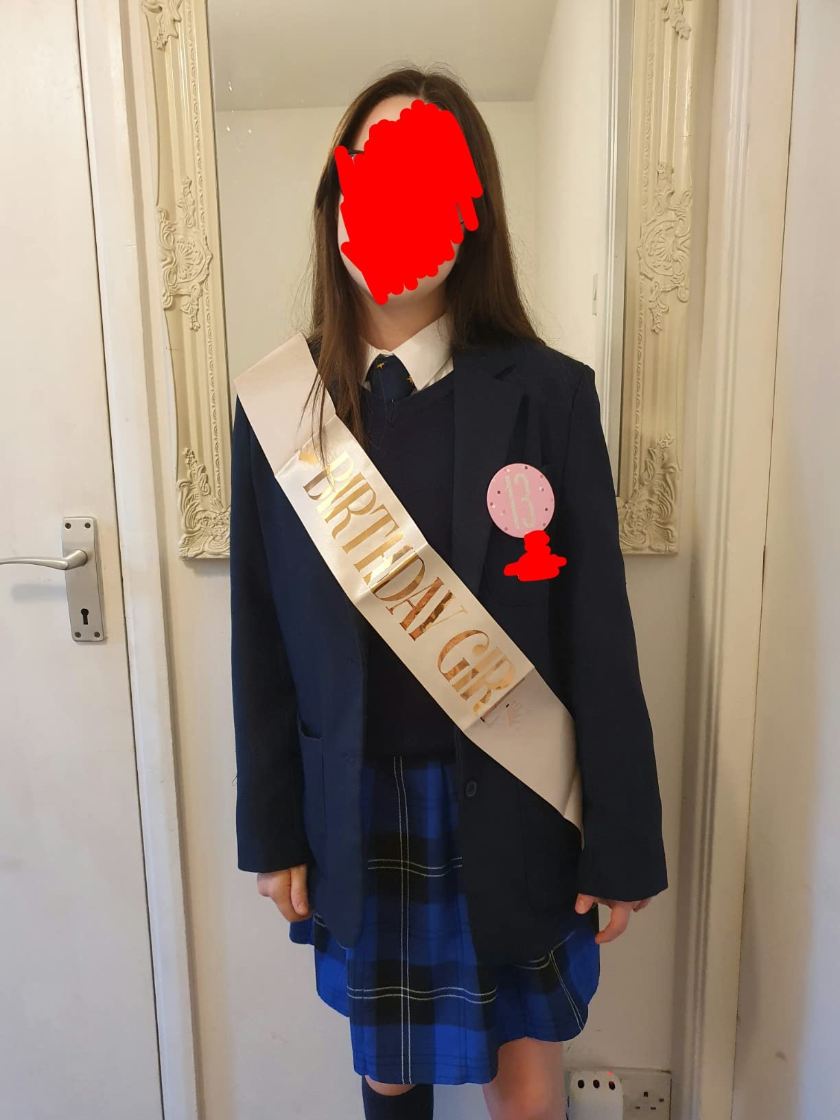 Birthday Girl Sash, Rose Gold Birthday Sash Birthday Satin Sash for ...