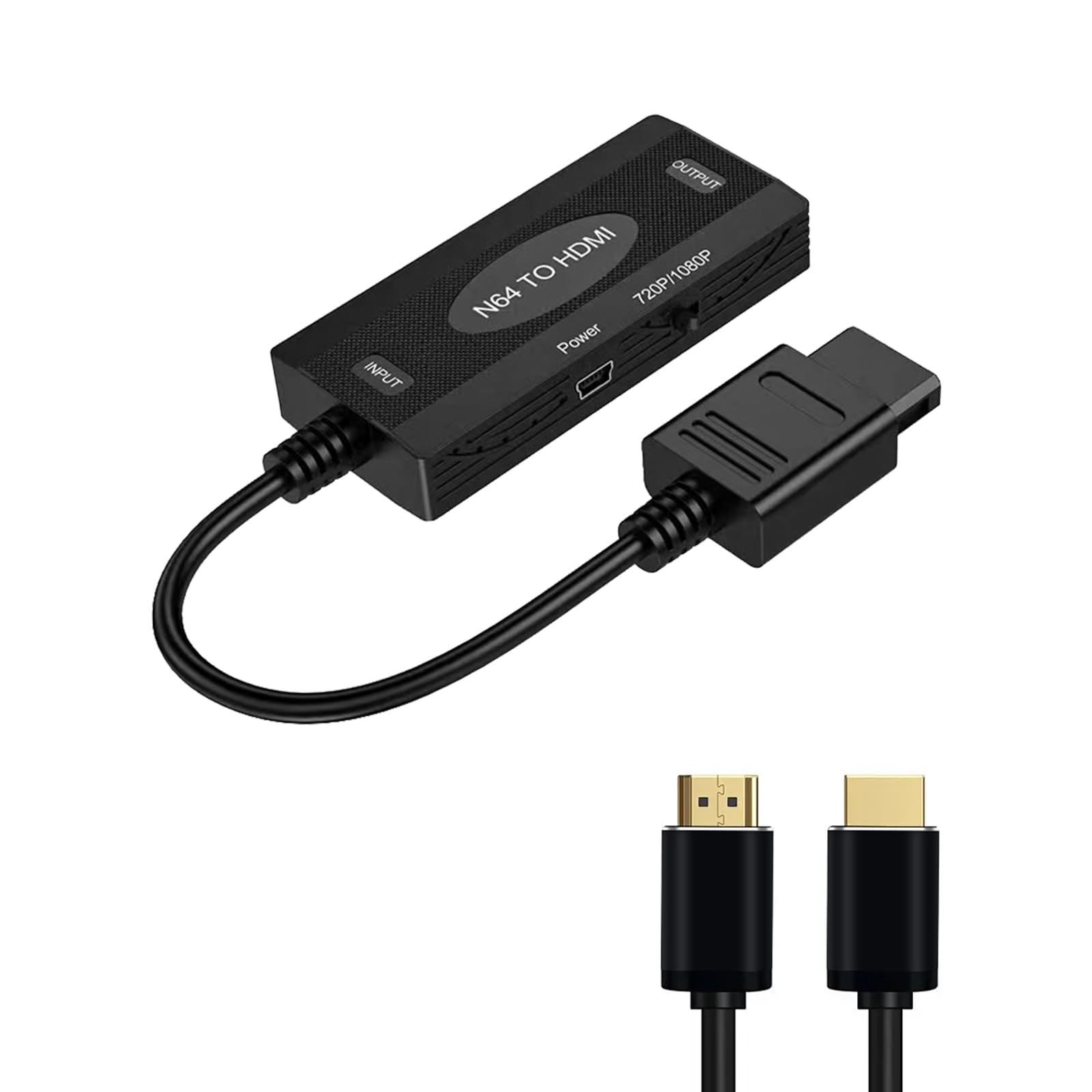 Amazon.com: AMANKA N64 to HDMI Converter Adapter with 720P/1080P Switch ...