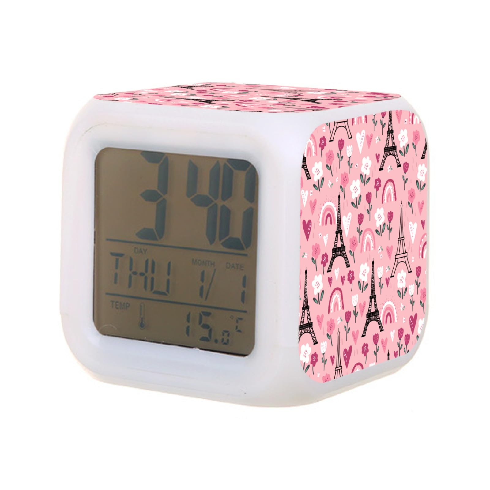 Eiffel Tower Alarm Clock Target Projection Alarm : Clocks Home Decor