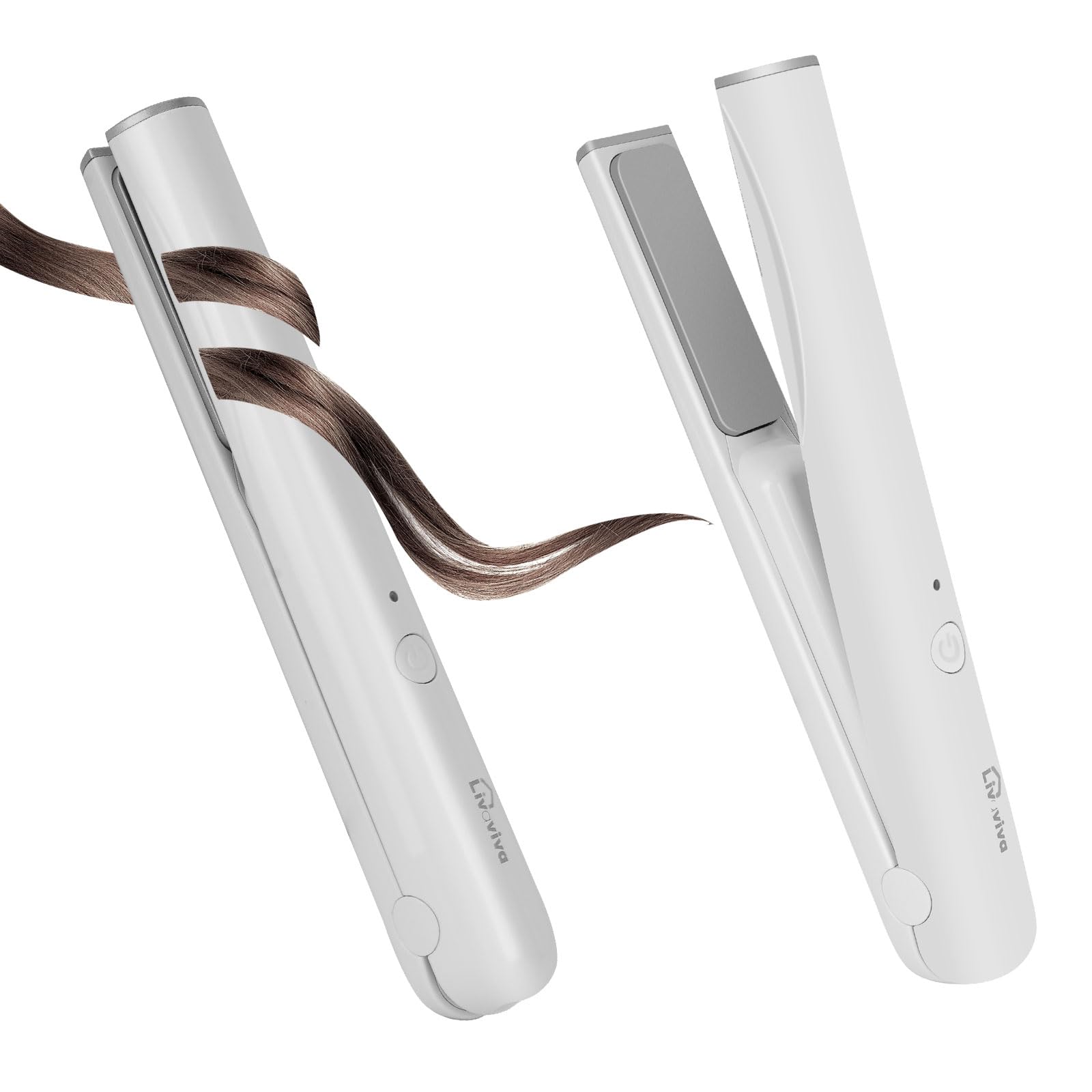 Amazon.com : Mini Portable Cordless Hair Straightener,USB Rechargeable ...