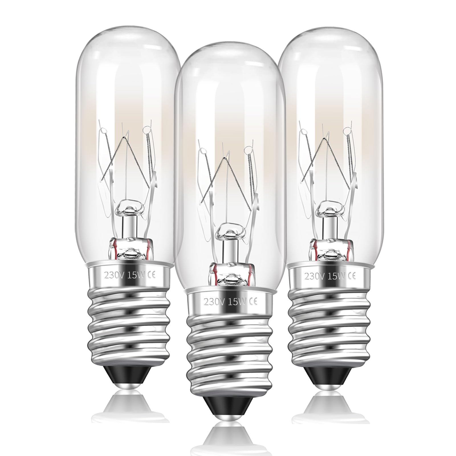 3 Pack 15W T18 E14 Mini Wax Warmer Light Bulb, Scentsy Wax Burner Bulbs ...