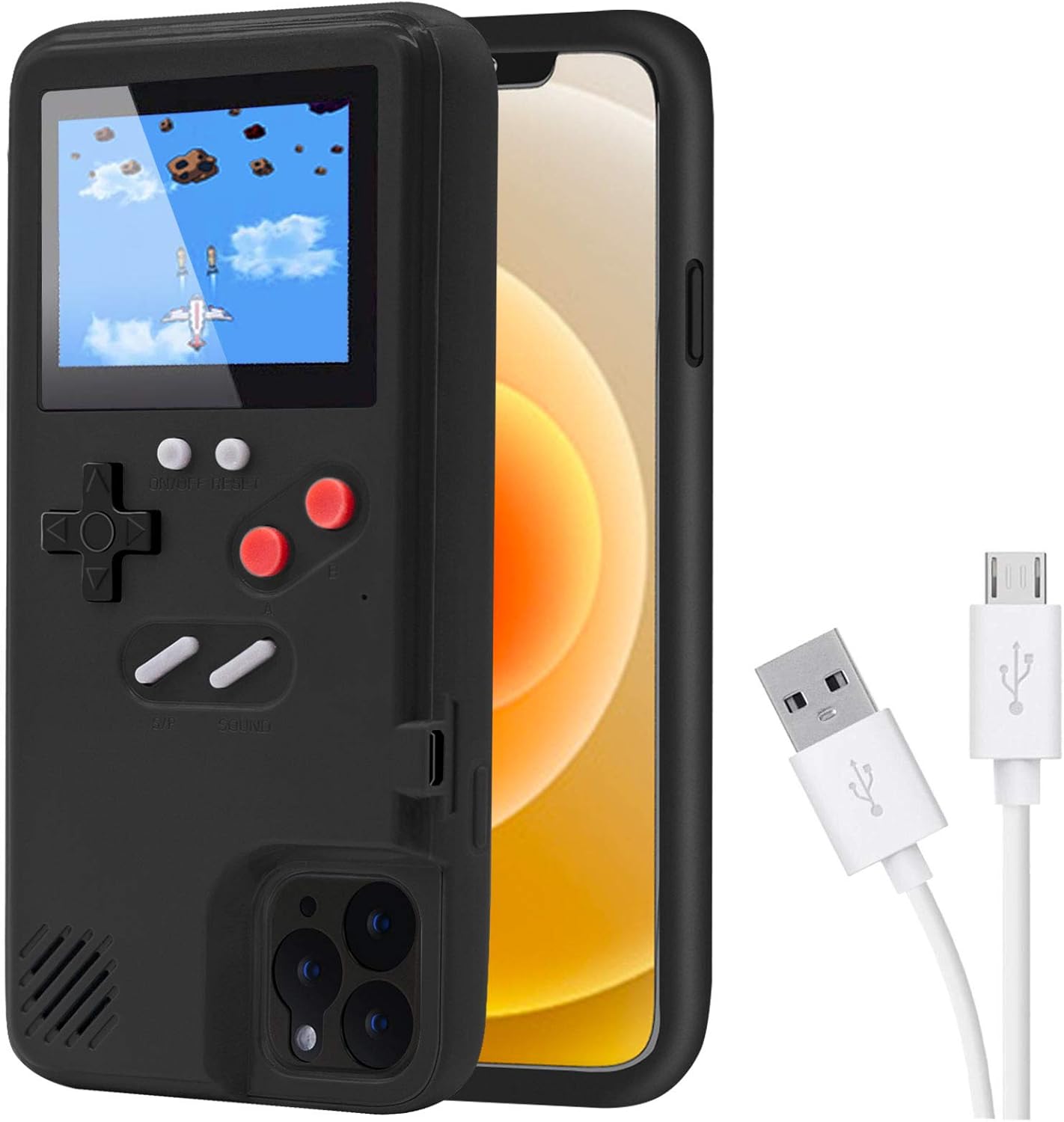 Amazon.com: Game Console Case for iPhone,Dikkar Retro Protective Cover ...