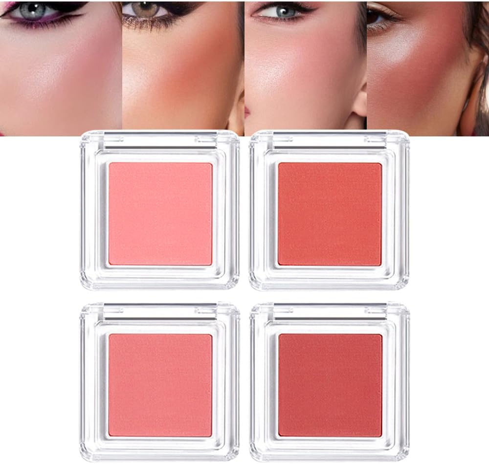 Amazon.com : e.l.f. Cosmetics Powder Blush Palette, Four Blush Shades ...