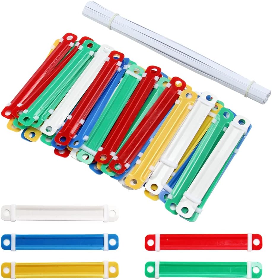 Rapesco 1335 Supaclip 40 Fun Refill Clips, Bright Yellow, Pack of 100 ...
