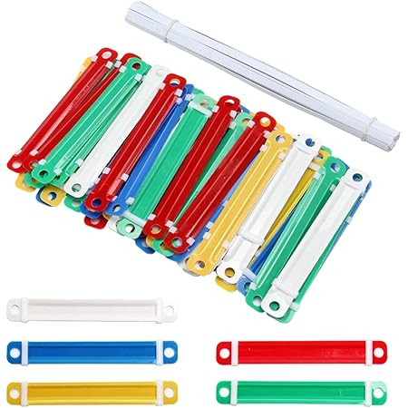 Rapesco FC020850 Two-Piece Paper Fasteners, Pack of 50 : Amazon.co.uk ...