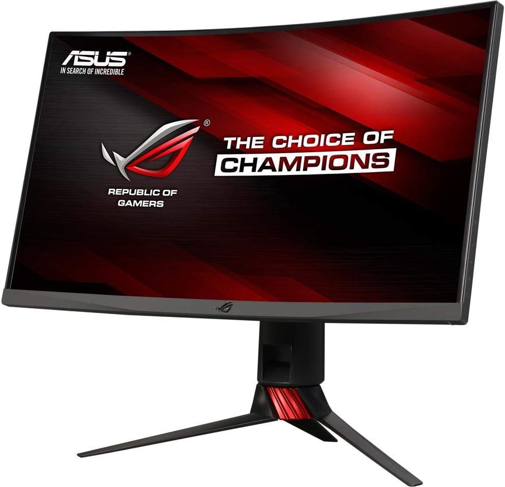 Amazon.com: ASUS ROG Strix 27” Curved Gaming Monitor Full HD 1080p ...