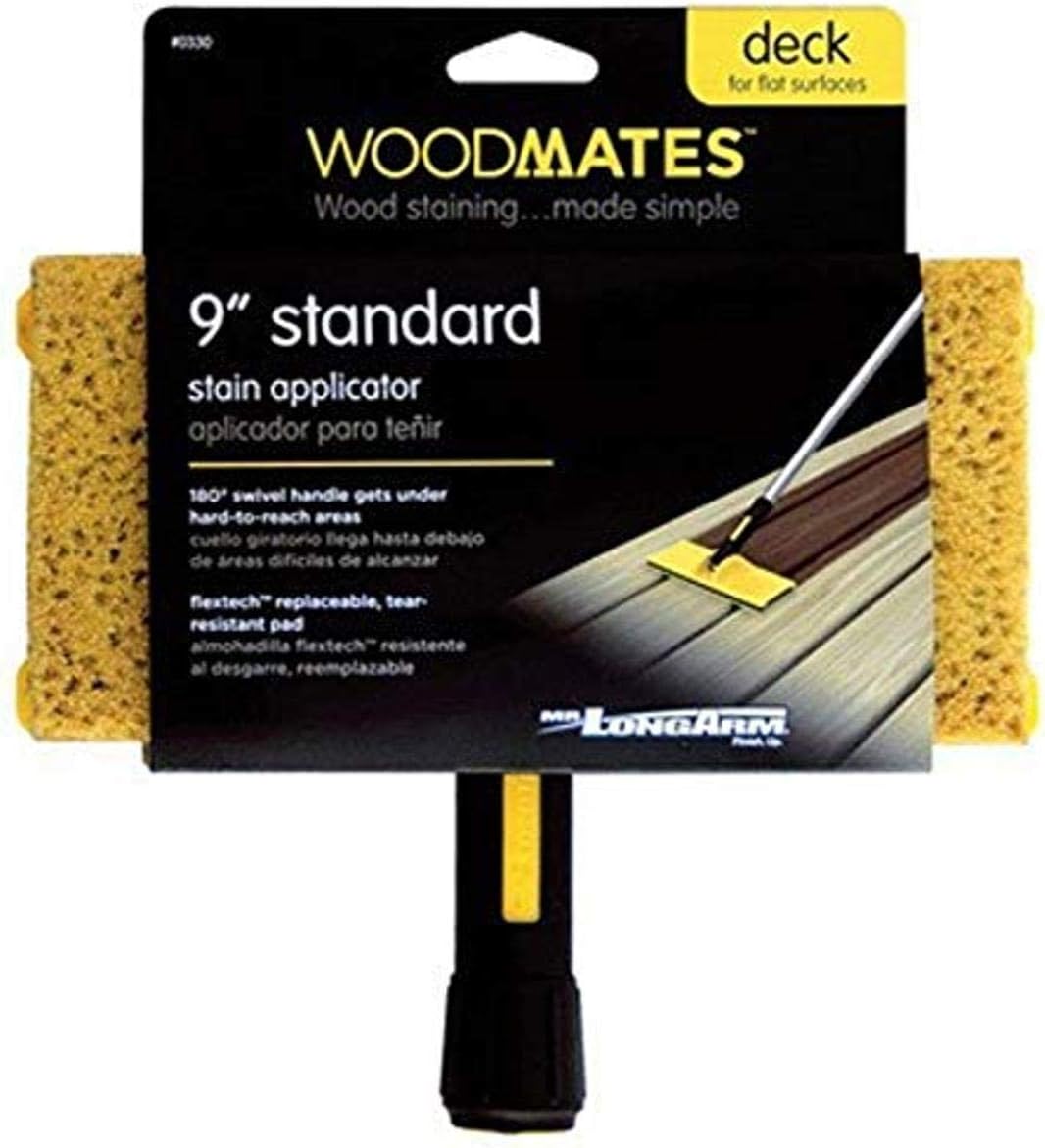 Amazon.com: Mr. LongArm 0330 Woodmates 9-Inch Standard Stain Applicator ...