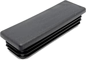 Amazon.com: 1" x 3" Plugs for Rectangular Tubing Plugs RER-1X3-14-20 (4 ...