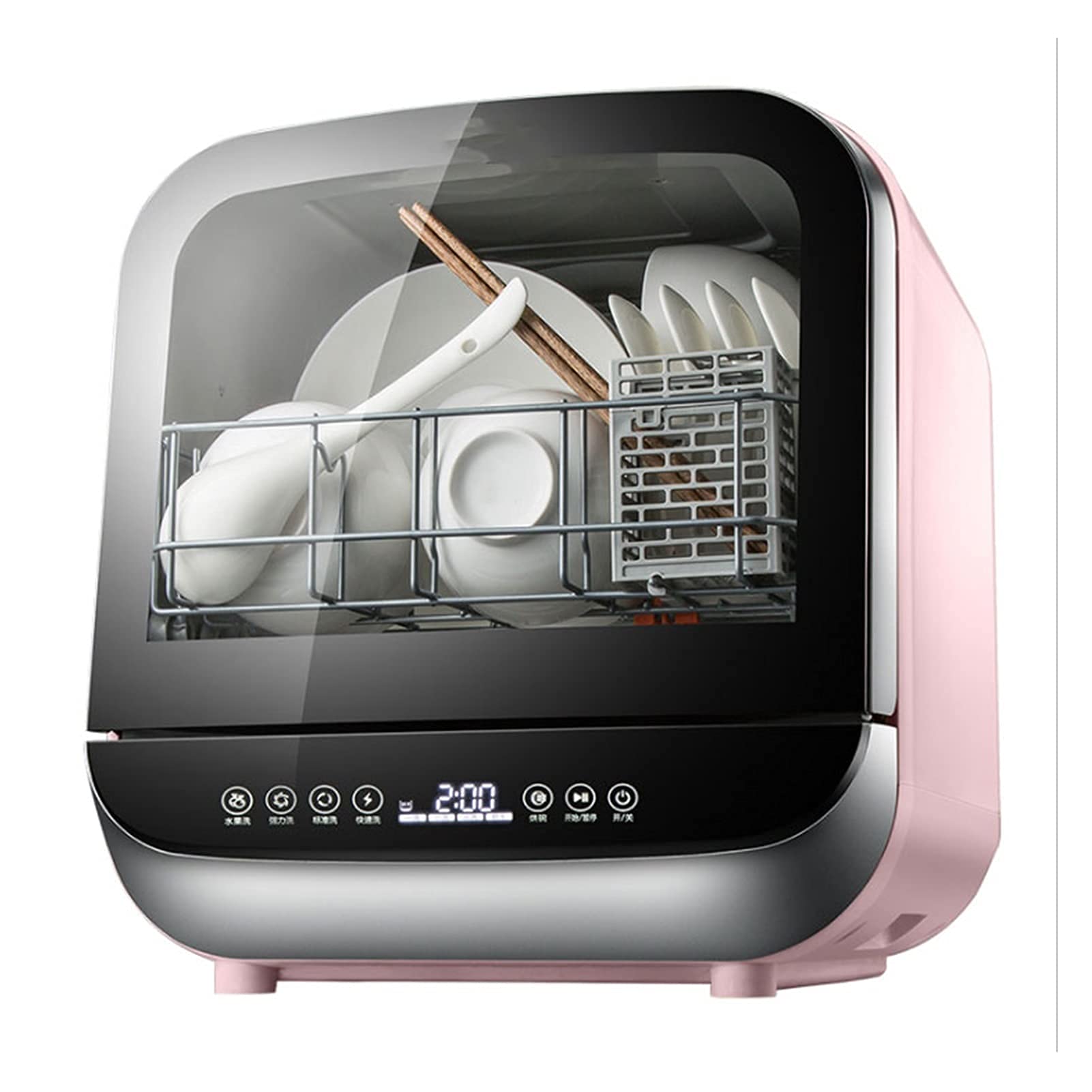 Buy Portable Countertop Dishwasher, Compact Mini Dishwasher with 5 ...