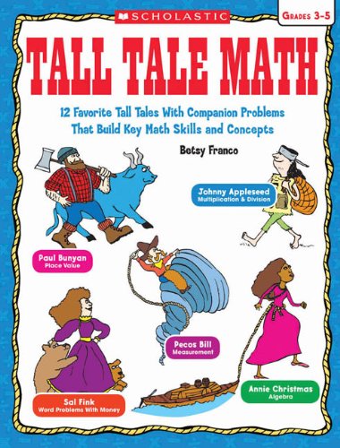 Amazon.com: Tall Tale Math: 12 Favorite Tall Tales With Companion ...