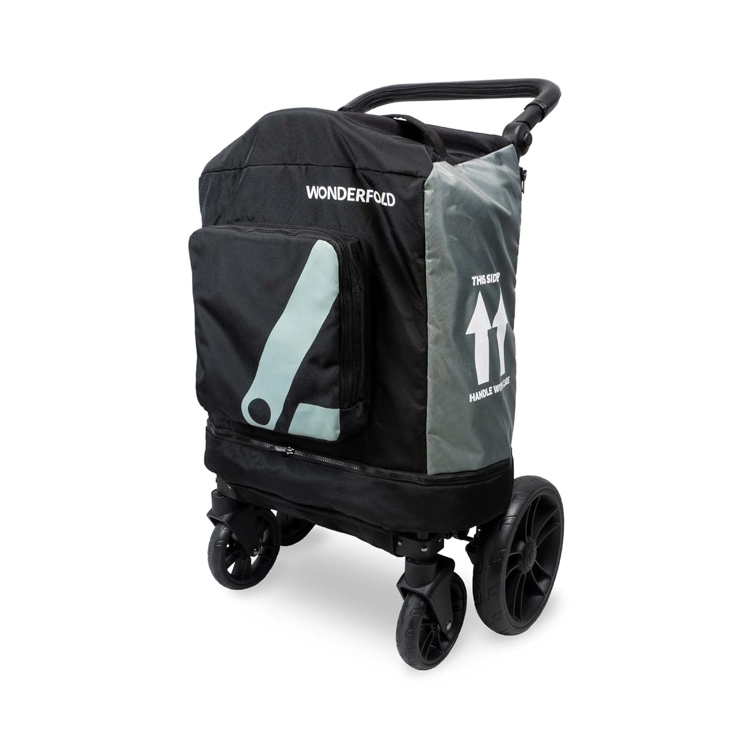Amazon.com : WONDERFOLD Stroller Wagon Travel Cover Featuring Front ...