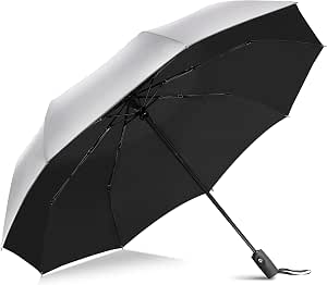 Amazon.com: ZOMAKE Travel Umbrella UV Protection - Small Portable Sun ...