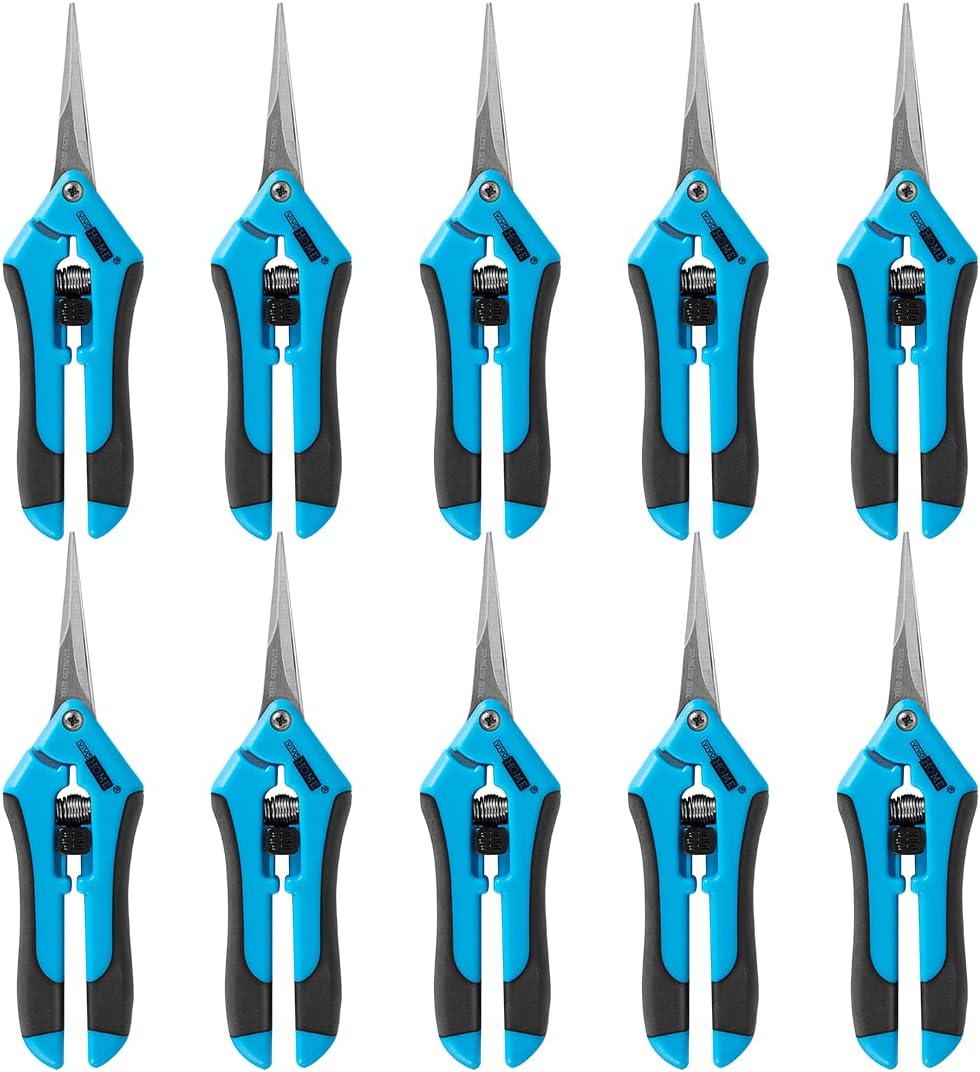 Amazon.com : Pruning Shears for Gardening - 12 Packs Stainless Steel ...