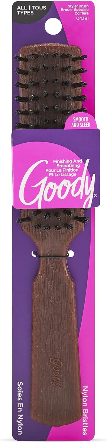 Goody Styling Essentials Hair Brush, Woodgrain Professional : Amazon.ca ...