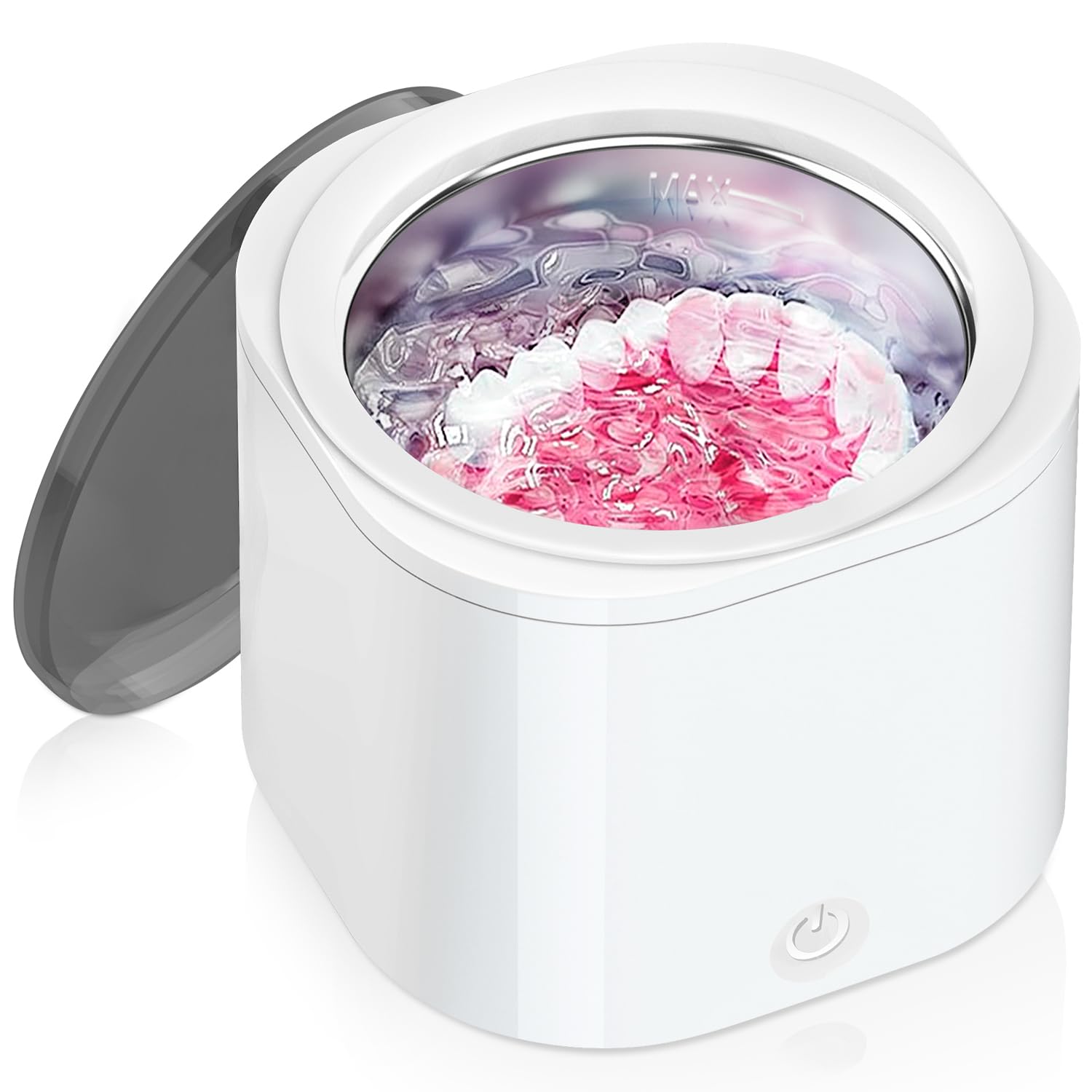 Kaitse Ultrasonic Denture Retention Cleaner: 25W Portable Ultra Sonic ...