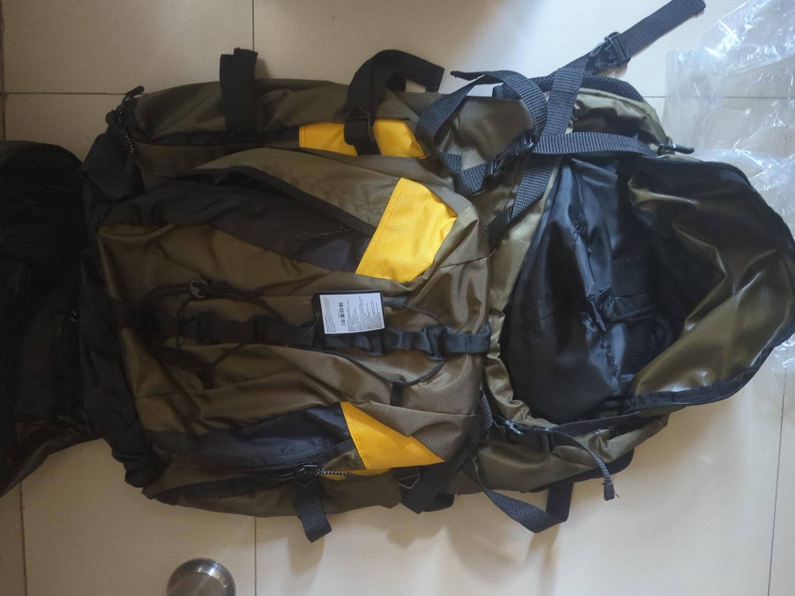 Buy Amazon Basics 80 L Rucksack for Unisex | Multi-Utility 6 ...