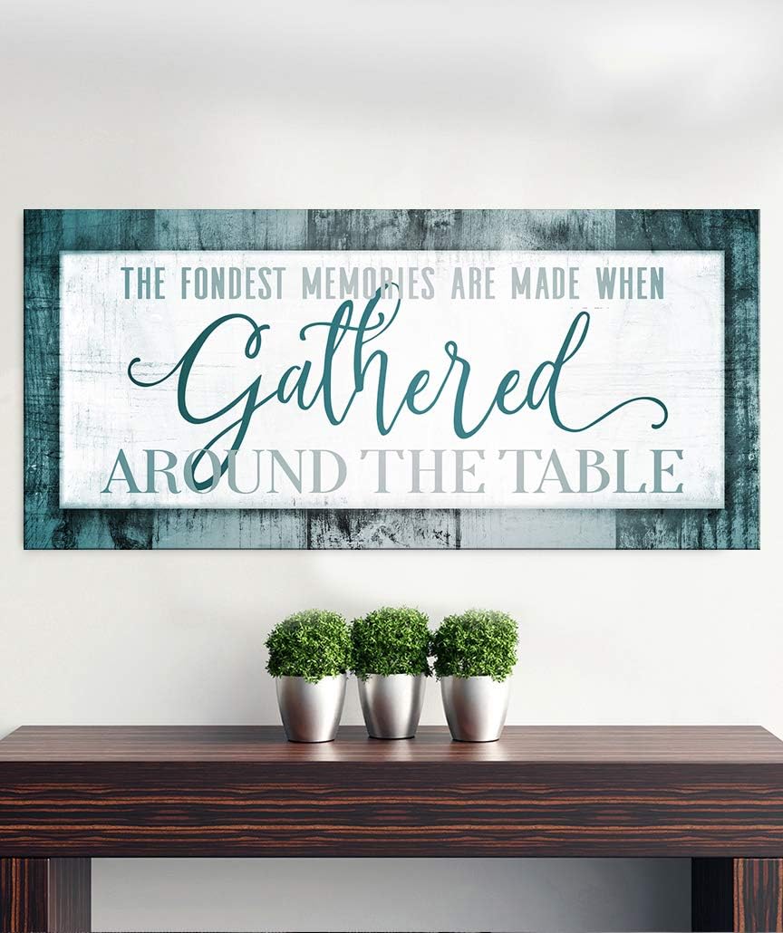 Amazon.com: Sense Of Art The Fondest Memories Sign | Kitchen Decor ...