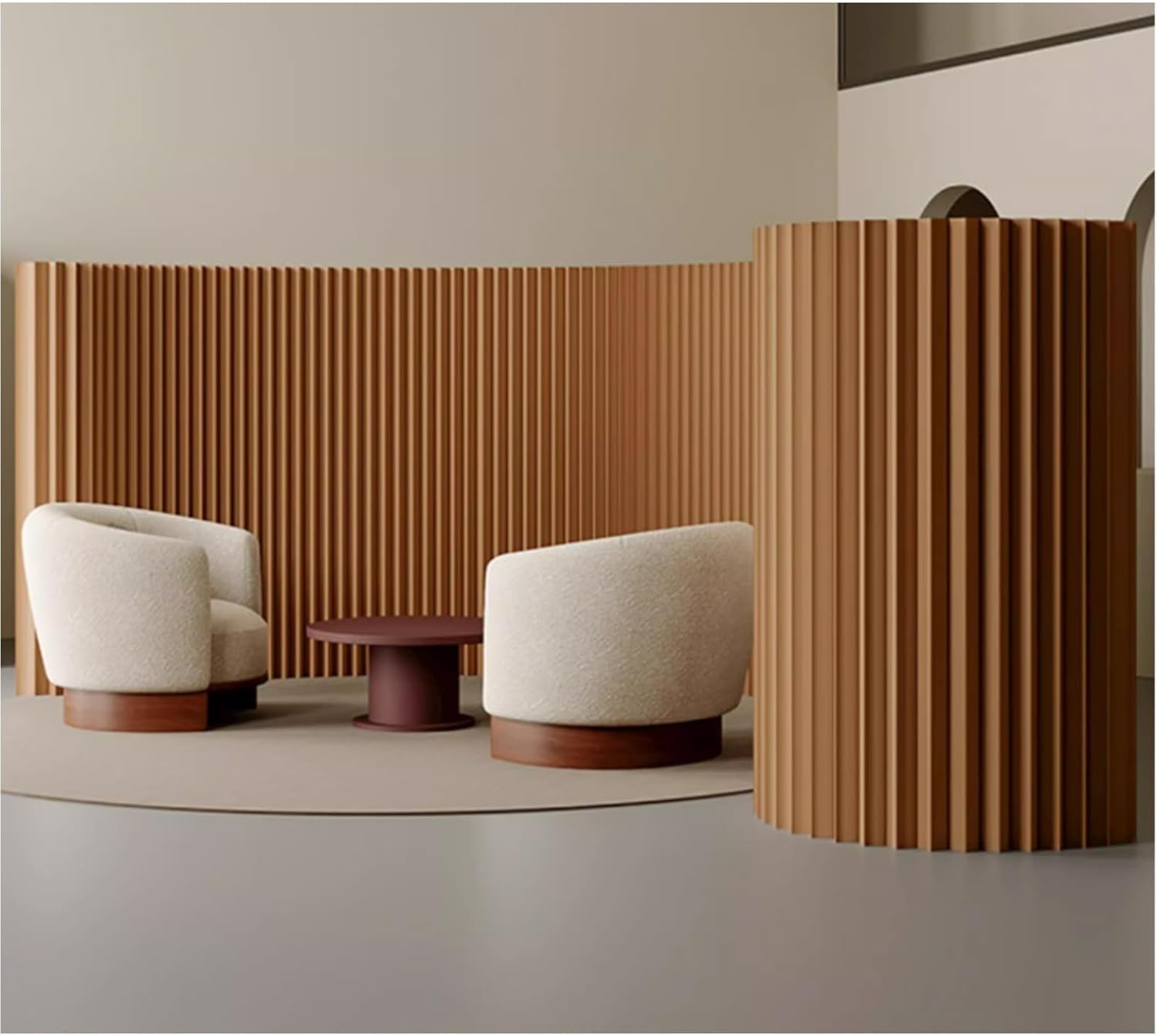 Amazon.com: Paper Room Divider Temporary Wall, Foldable Wall Divider ...
