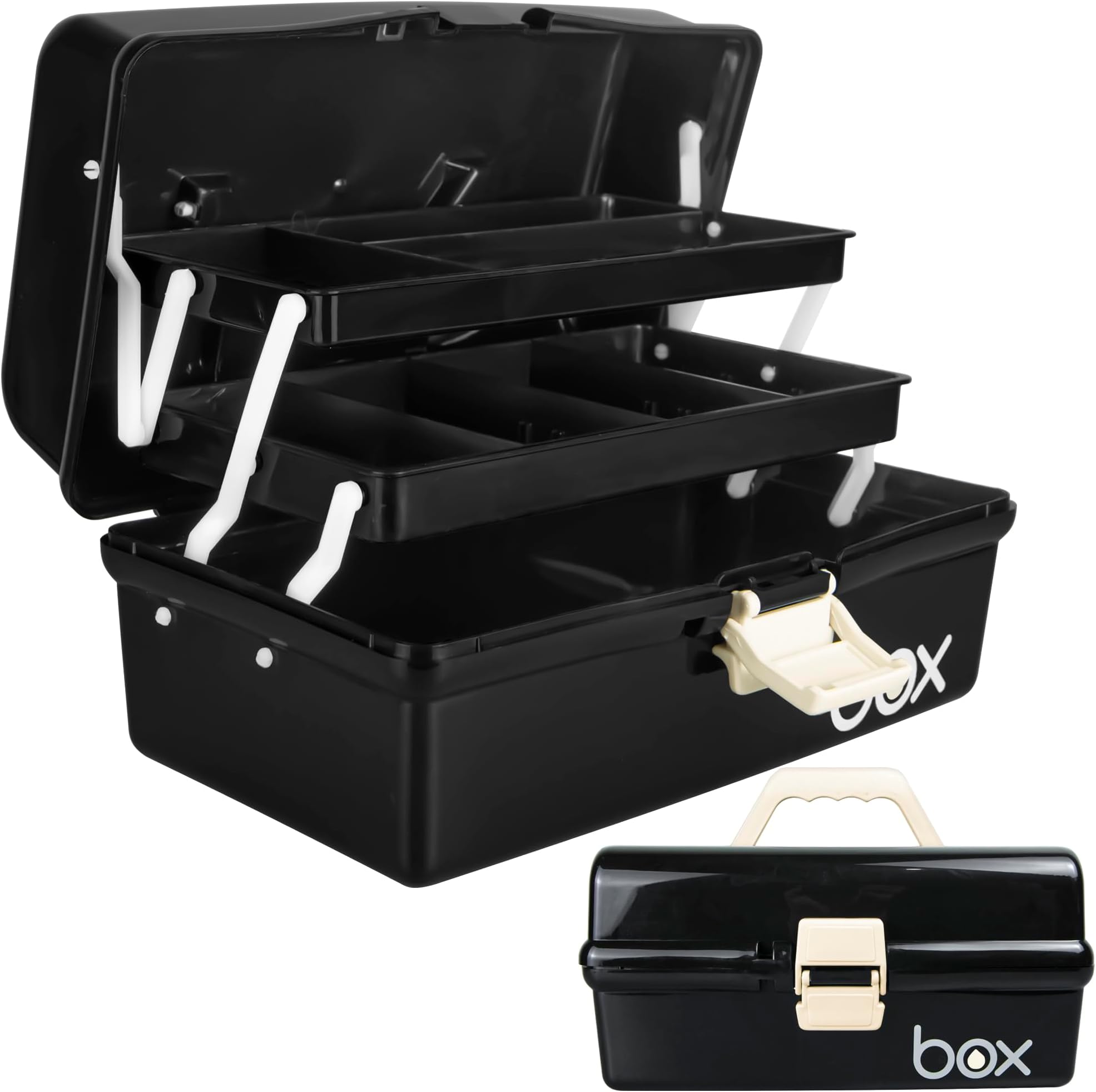 Amazon.com: TERGOO 12in Three-Layer Multipurpose Storage Box Organizer ...