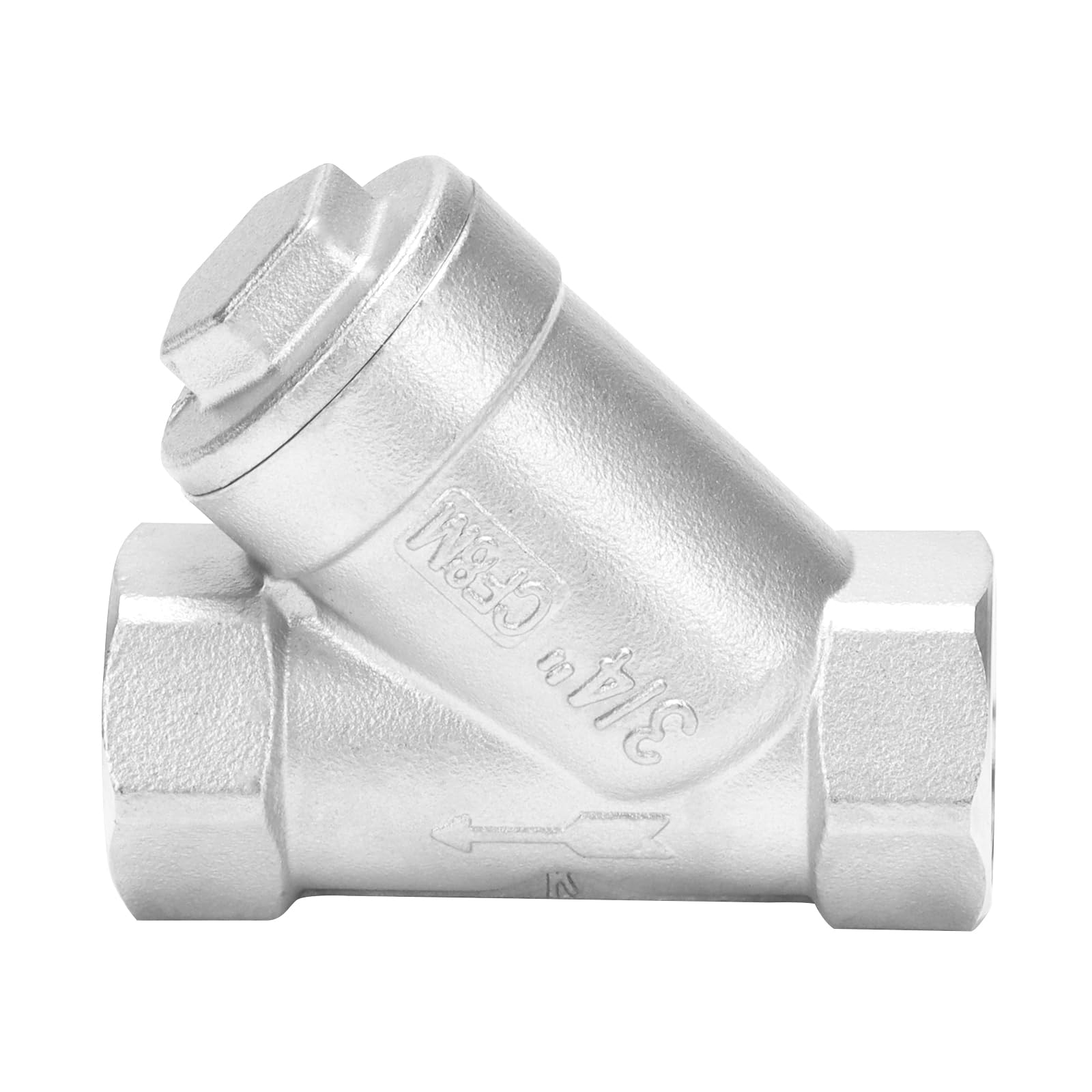 Snapklik.com : 3/4 Inch Wye Strainer 100 Mesh Screen Filter Valve