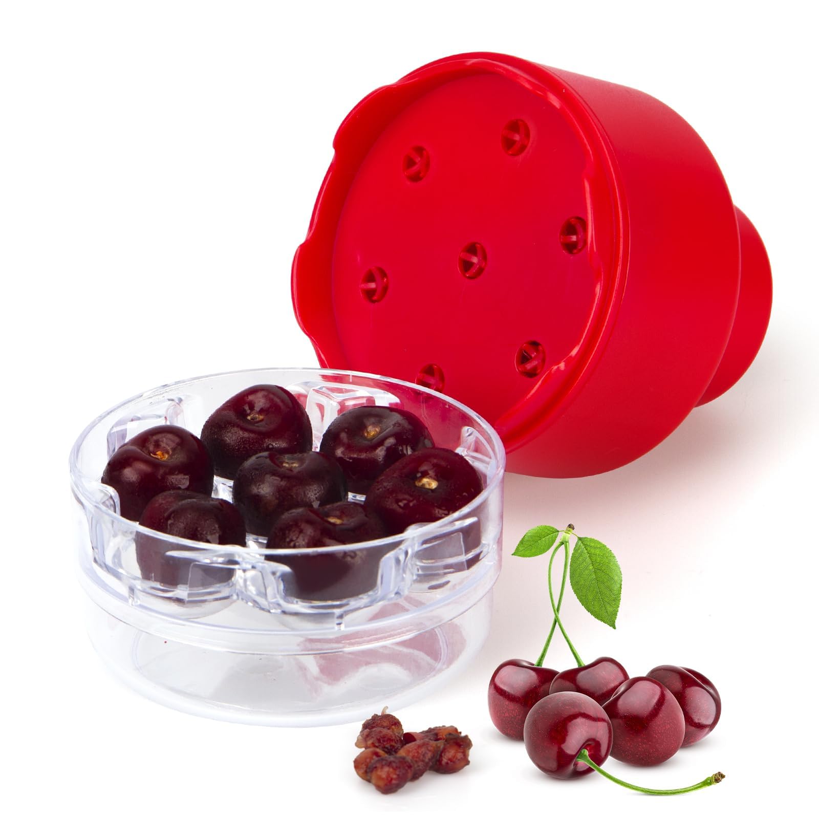 Amazon.com: Cherry Pitter Tool, Portable Cherry Core Remover with 7 ...