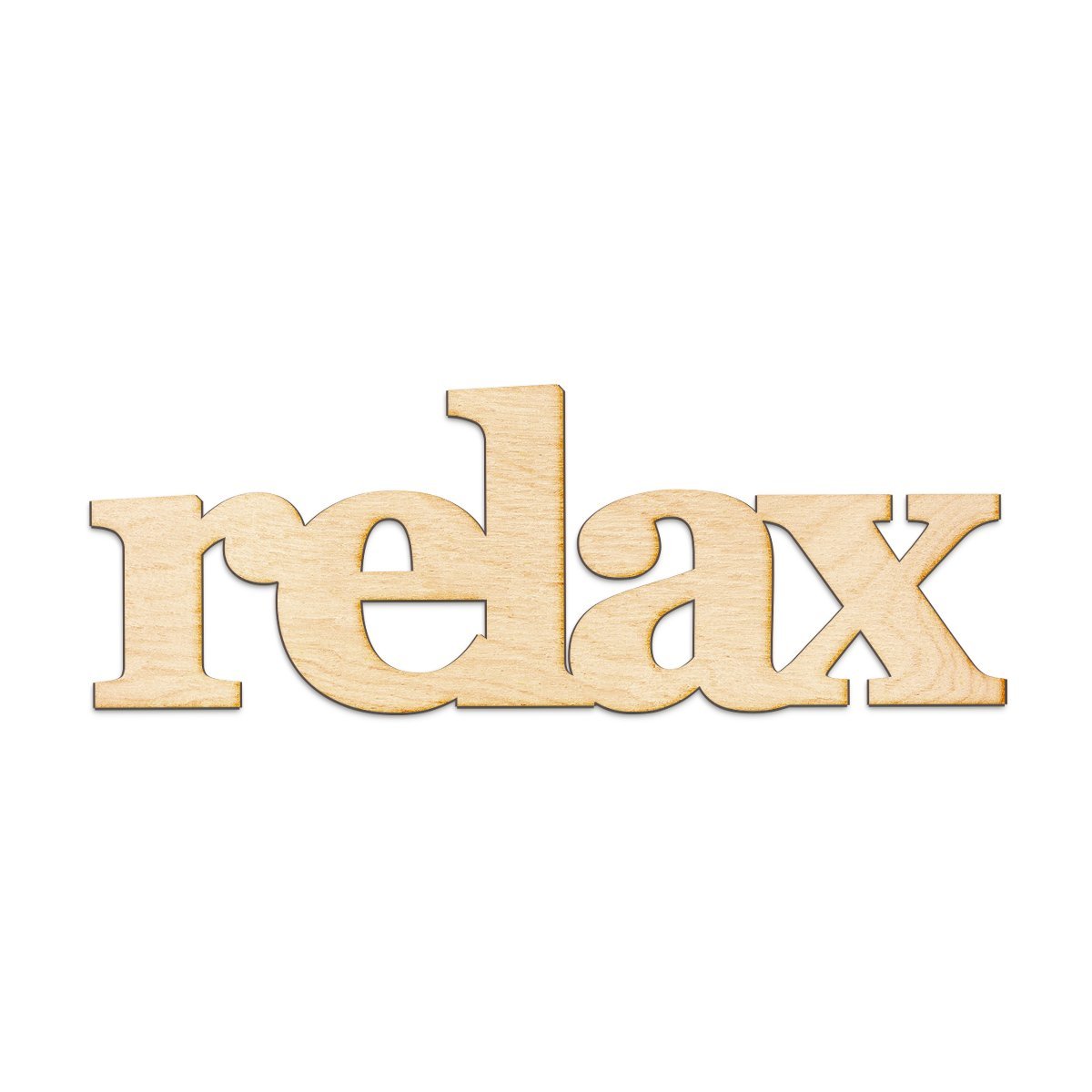Relax Word Sign