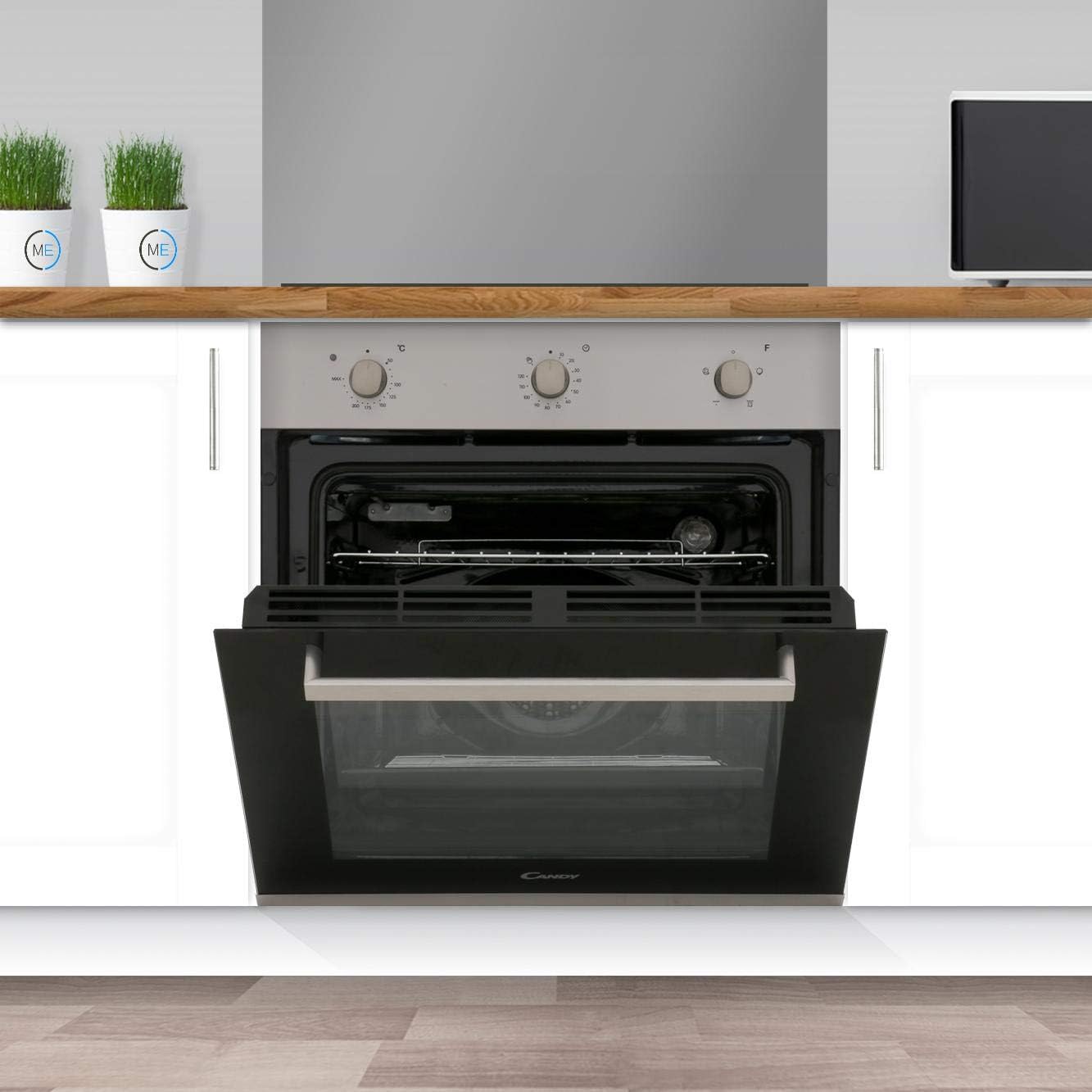 Candy FCP403X Oven Single Fan Stainless Steel A Energy Rating 4 ...