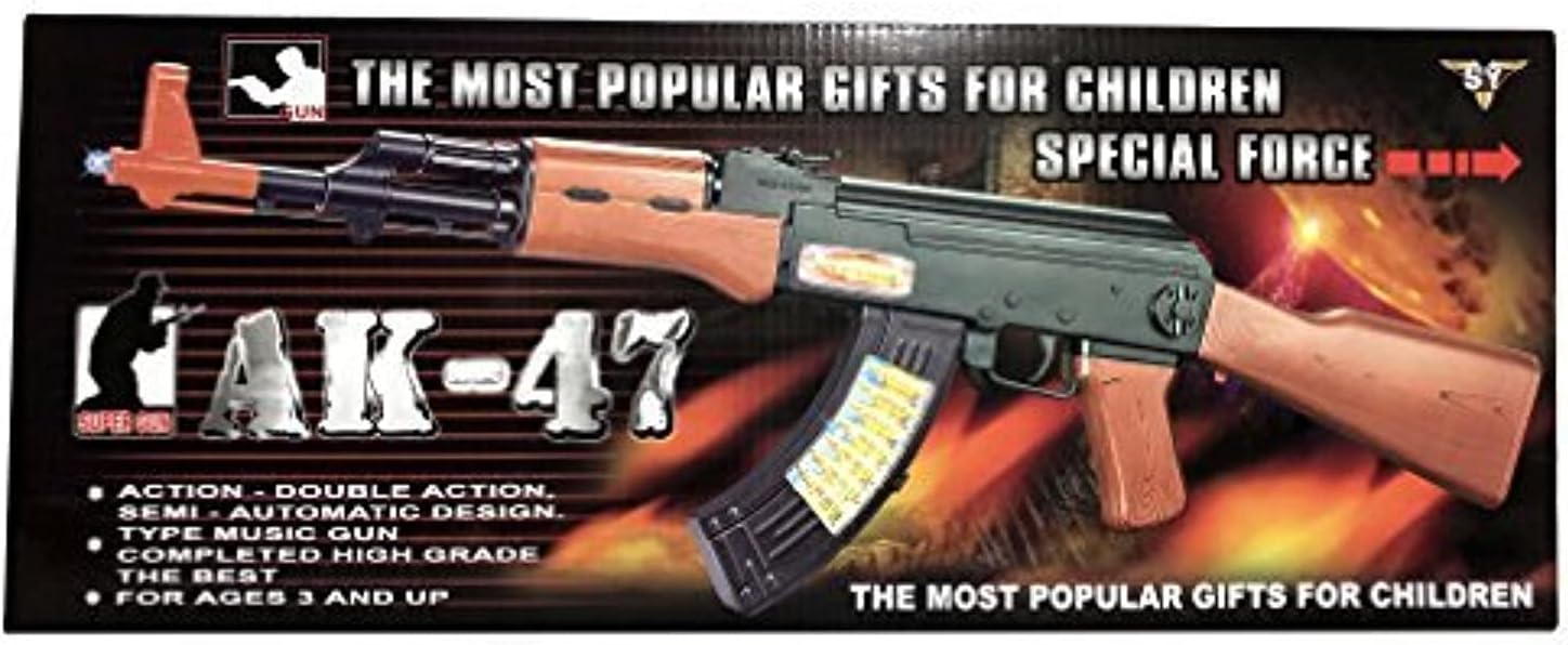 Amazon.com: JOYSAE Electric Gun Toy AK-47 Most Popular Gifts for Children Children Special Force ...