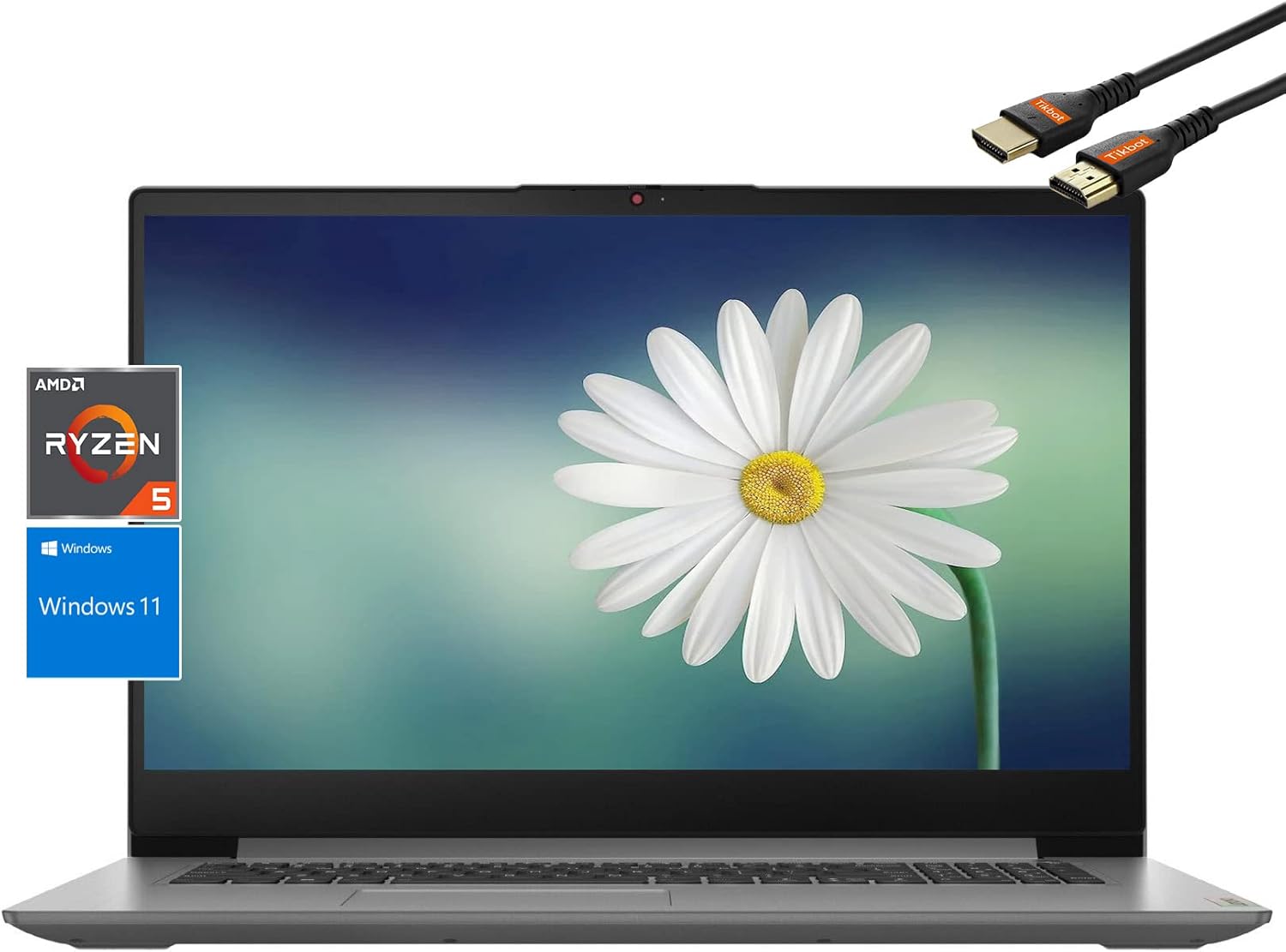 Amazon.com: Lenovo Laptop 17inch Screen| Ryzen5 5625U| Windows11 Laptop ...