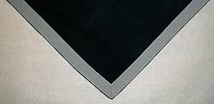 Amazon.com: Sanders Classic Card Table Cover-54 Round (Black) : Home ...