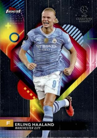 Amazon.com: 2023-24 TOPPS UEFA FINEST CLUB COMPETITIONS #121 ERLING ...