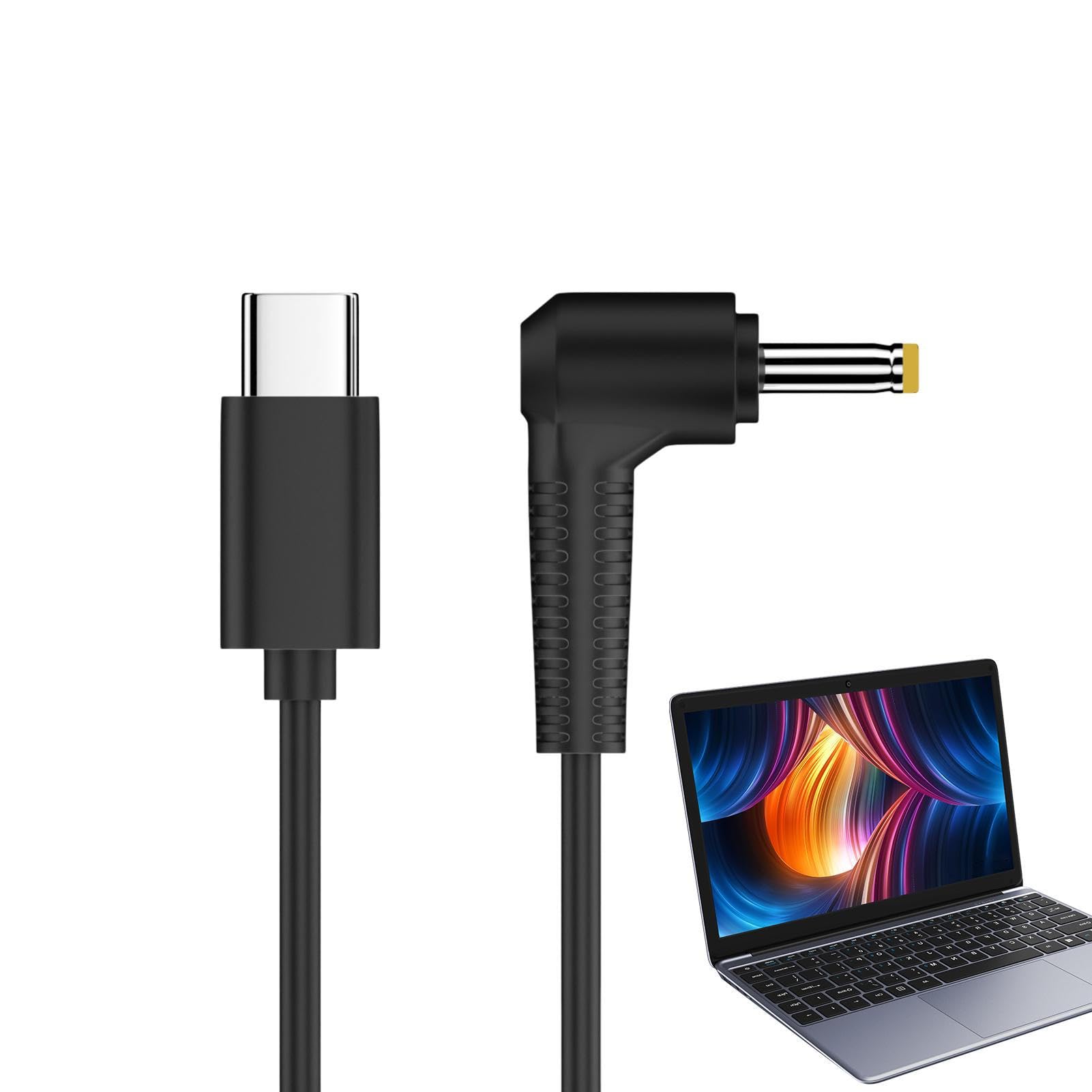 Amazon.co.jp: タイプCからDCへ | 65W USB pe C 入力 - DC 出力充電ケーブル | ルーター、PD 欺瞞ライン ...