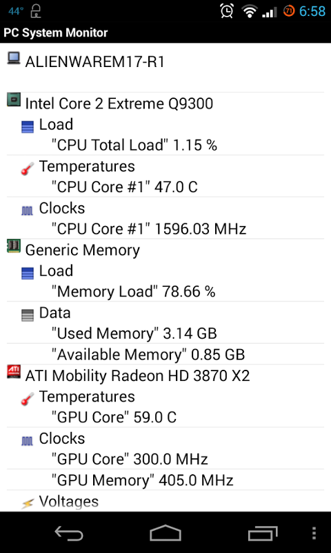 PC System Monitor:Amazon.co.uk:Appstore for Android