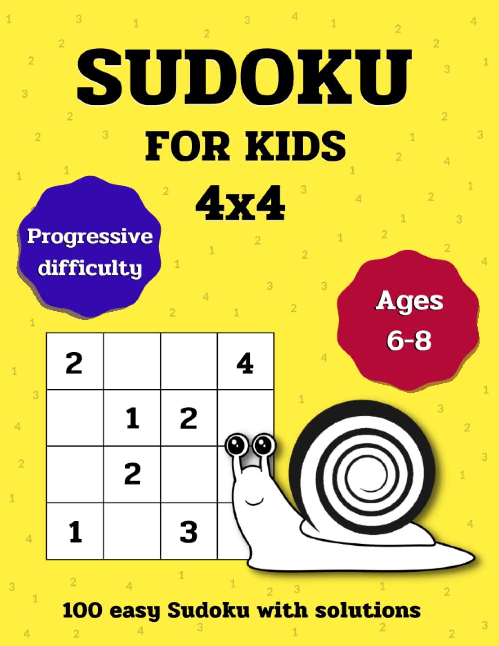 Sudoku for Kids: Easy 4x4 Sudoku Puzzles with Tutorials and Solutions ...