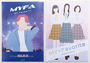 Amazon | リヒトラブ myfa 推し活 ポスターコレクションファイル B2 収納24枚 12ポケット 中台紙 保管用ケース付 ミルキーホワイト N3330-0 | レターファイル ...