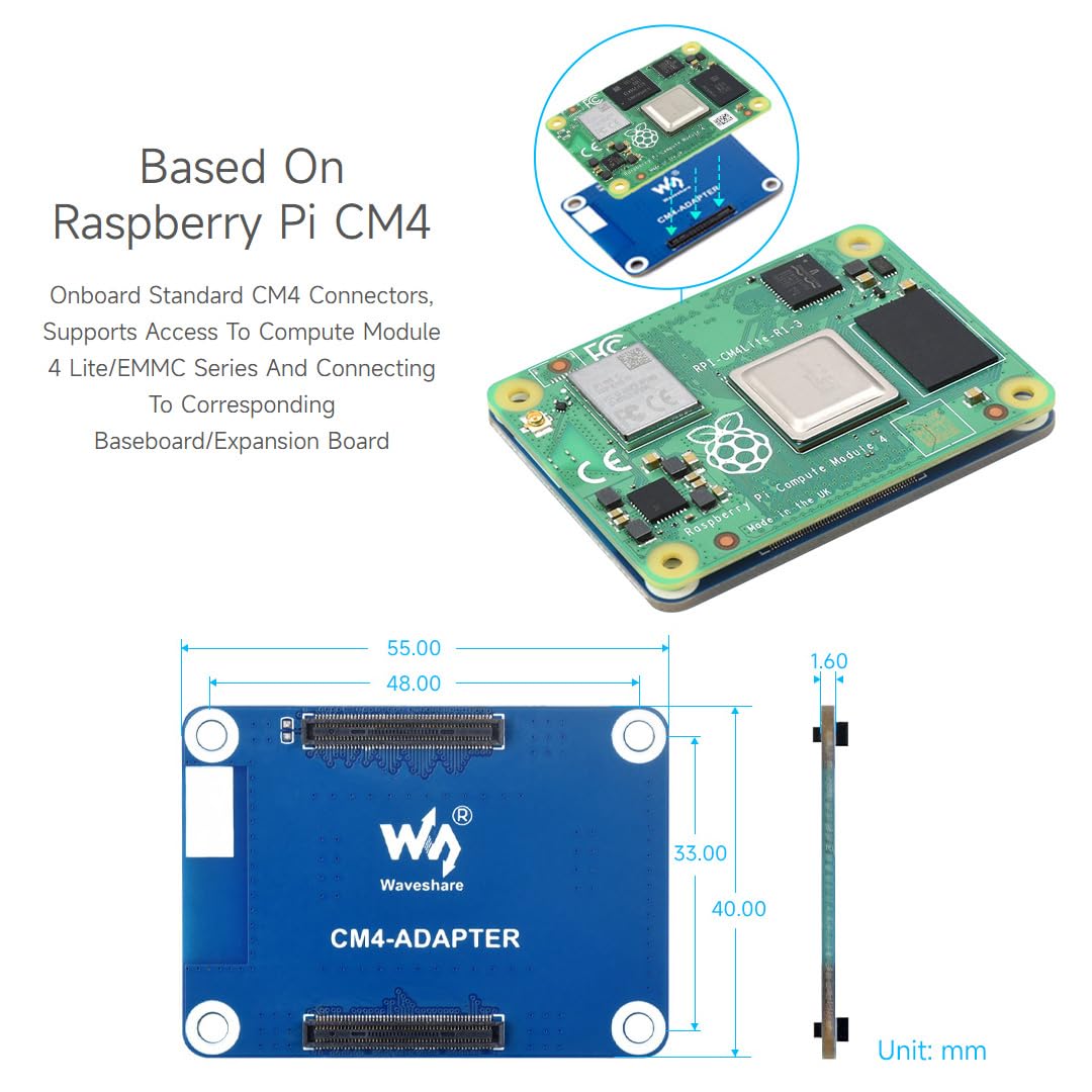 Raspberry Pi Cm5 Interface Protection Adapter Board For Raspberry Pi ...
