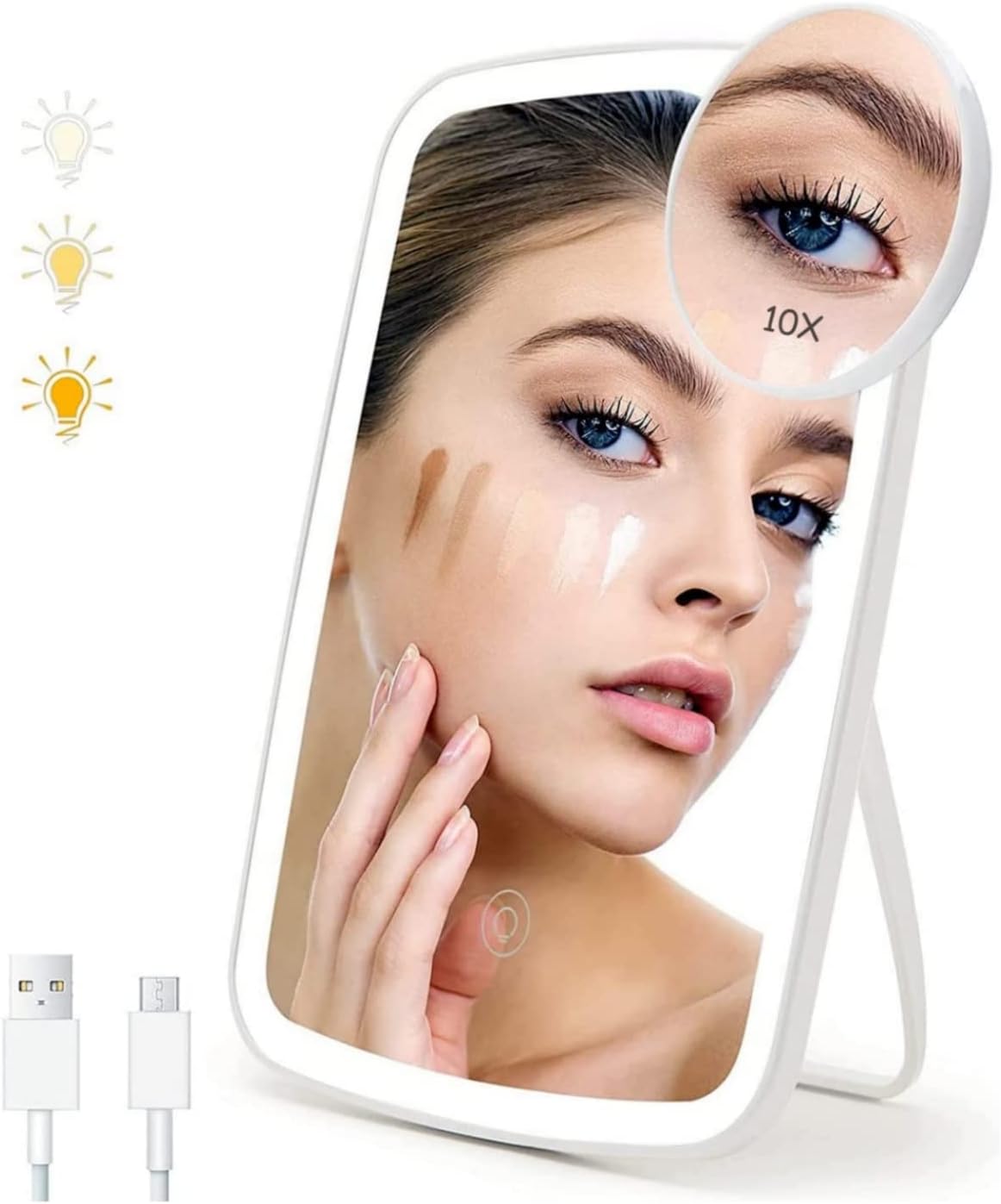 Redlemon Espejo con Luz para Makeup, Espejo para Maquillaje con ...