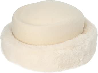 Amazon | [センス オブ グレース] ハット FUR TOQUE HAT レディース アイボリー | ハット 通販