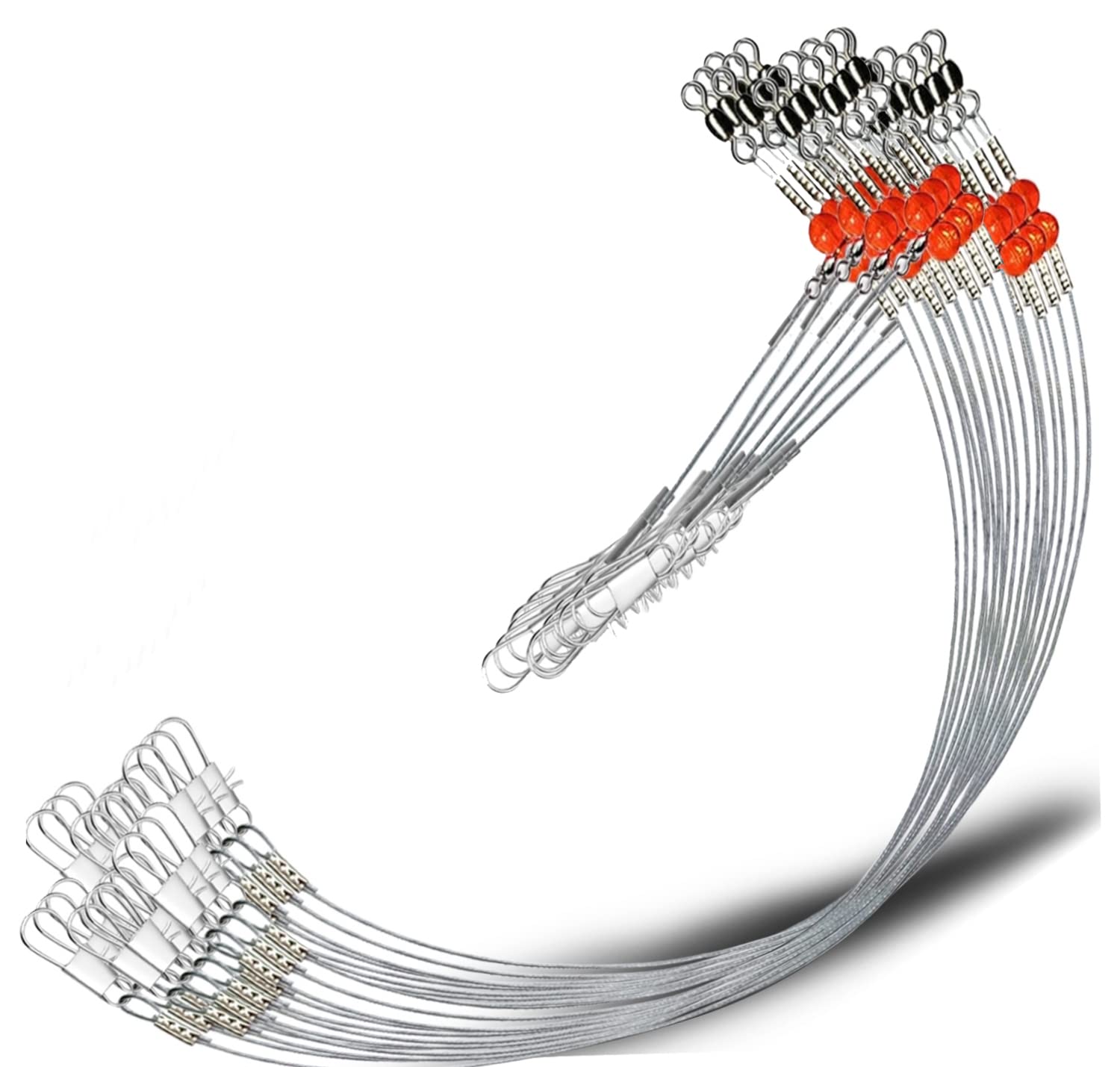 Snapklik.com : YOTO Fishing Leaders,Stainless Steel Tackle Rig