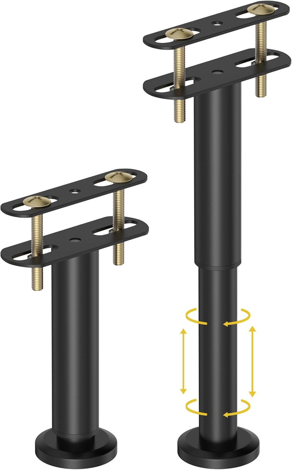 Amazon.com: Wlrrcwdttc 2 Pcs Adjustable Height Bed Support Legs 5.9-10. ...