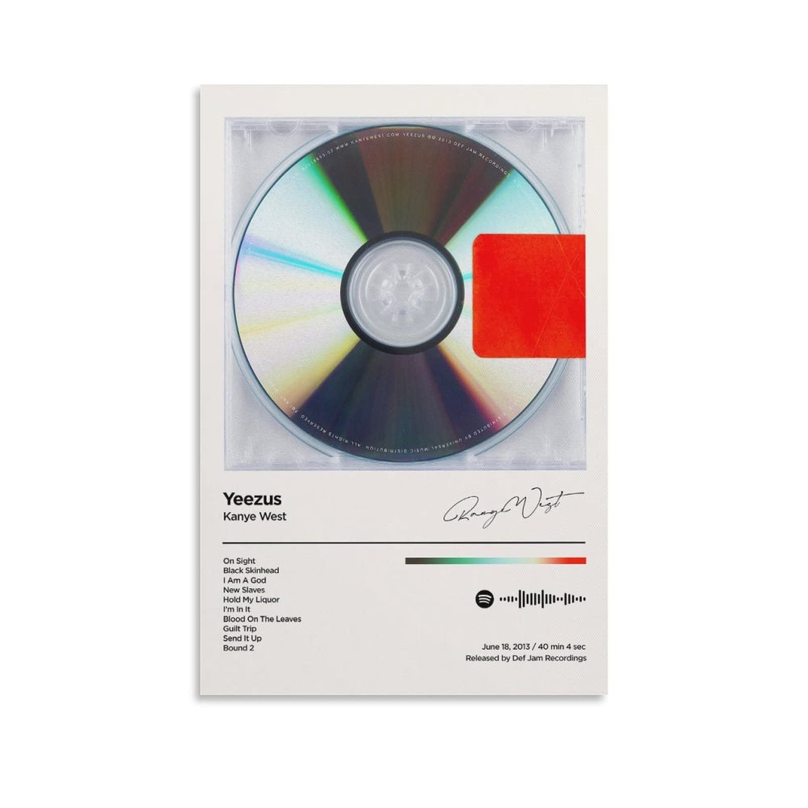 Kanye West Yesus Album Cover