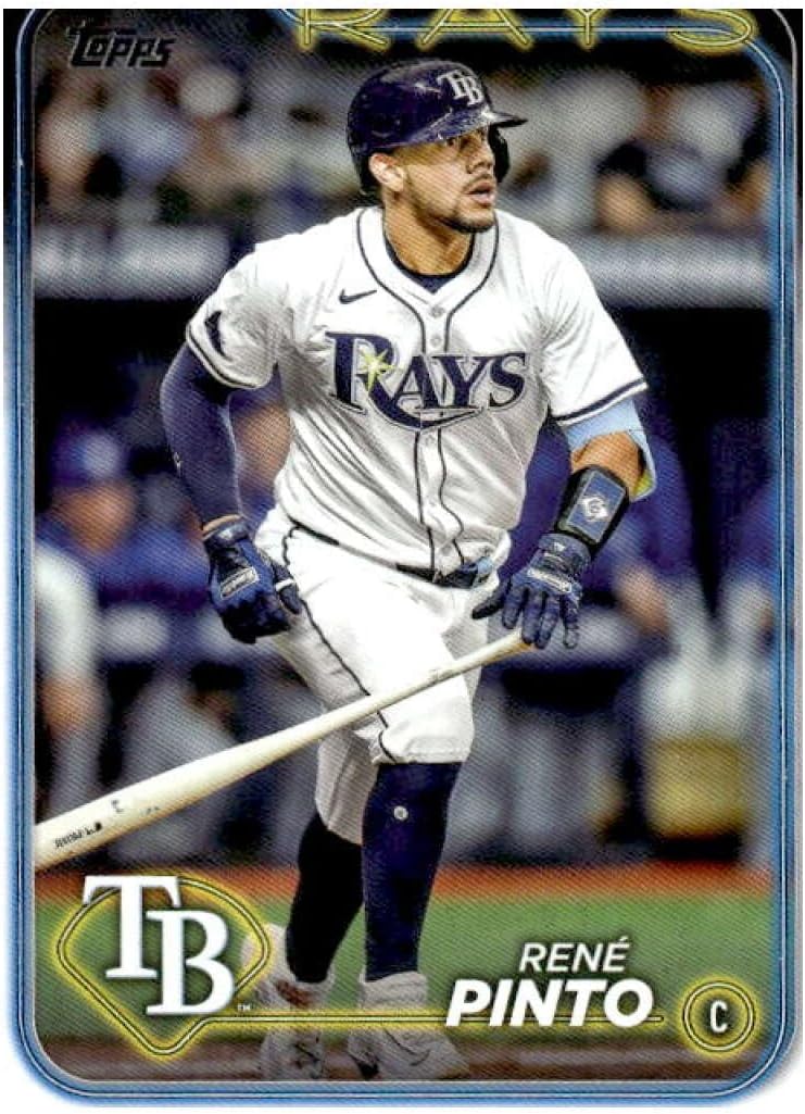 Amazon.com: 2024 Topps Update #US107 Rene Pinto Tampa Bay Rays Baseball ...