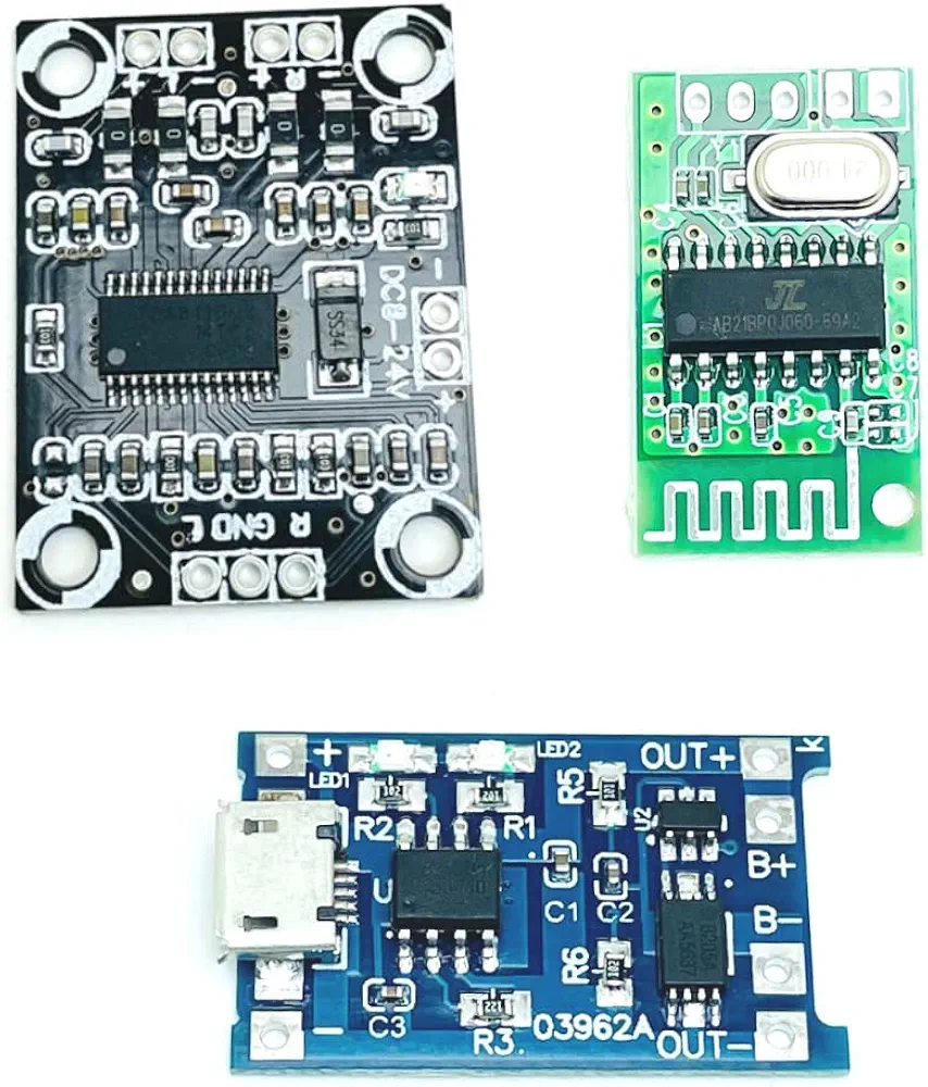 Mechanic37 Combo of TPA3110 Amplifier Board + Bluetooth Stereo Audio ...