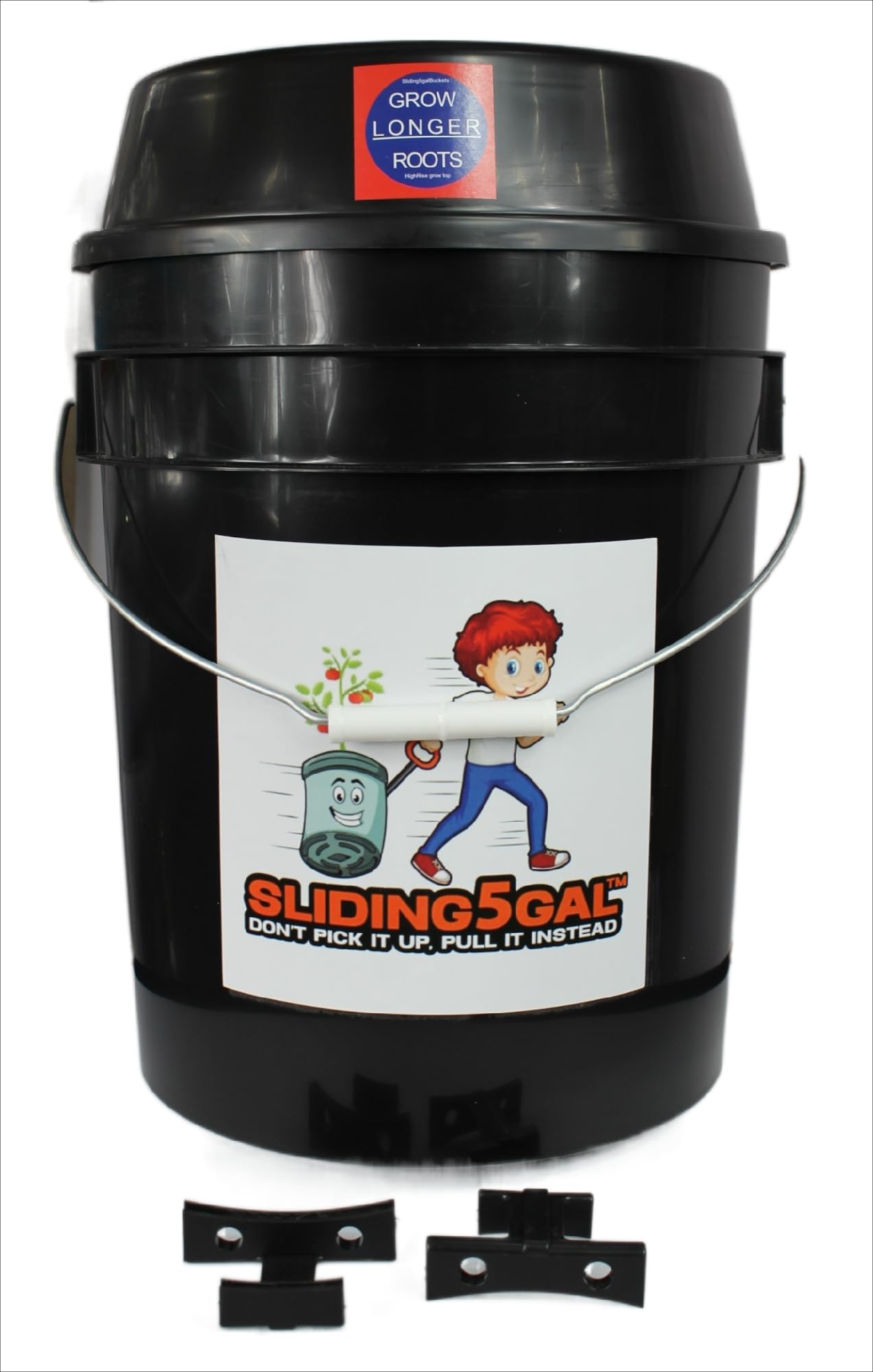 Amazon.com : Sliding5gal Buckets Hydroponic Grow kit with Raised Grow ...