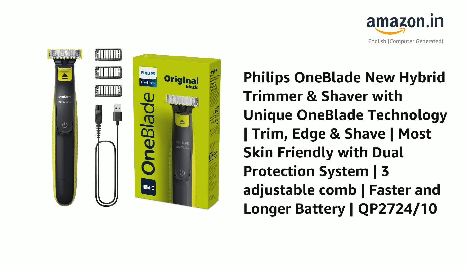 Philips Oneblade Philips' OneBlade 360 Review: The Men's Grooming GOAT