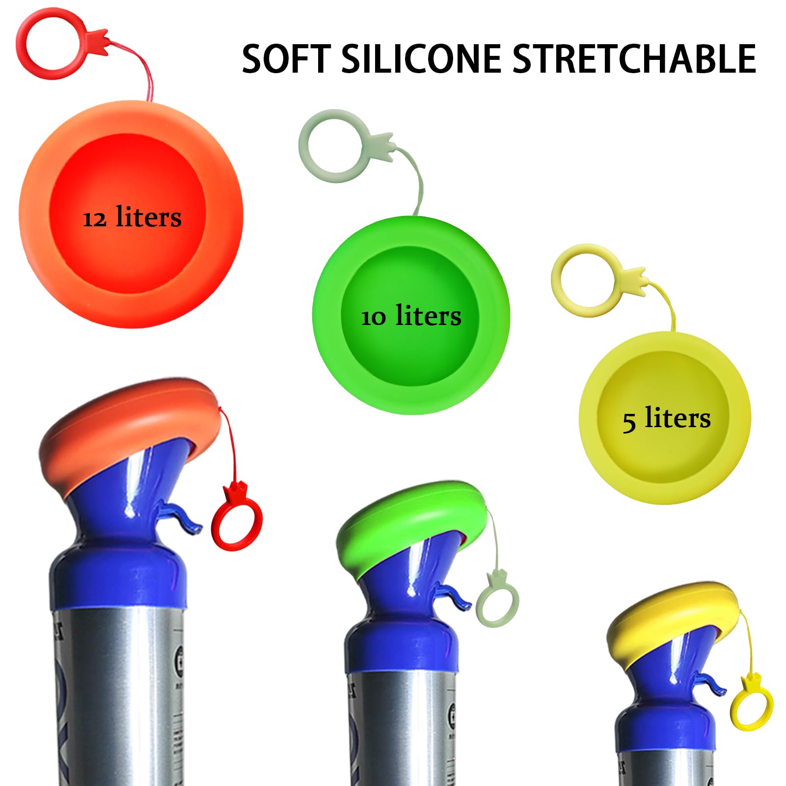 Snapklik.com : Silicone Oxygen Canister Lids, Portable Oxygen Can Saver ...
