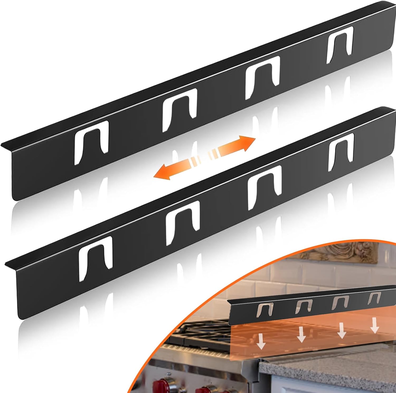 Amazon.com: Stove Gap Covers,Stove Counter Gap Covers, Stove Gap Filler ...