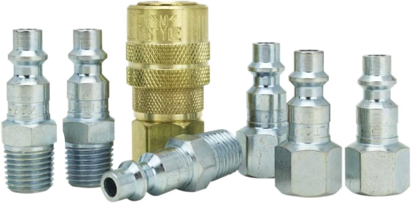 Milton (S-715) 1/4" FNPT Female M-Style KWIK-CHANGE Coupler, Red ...