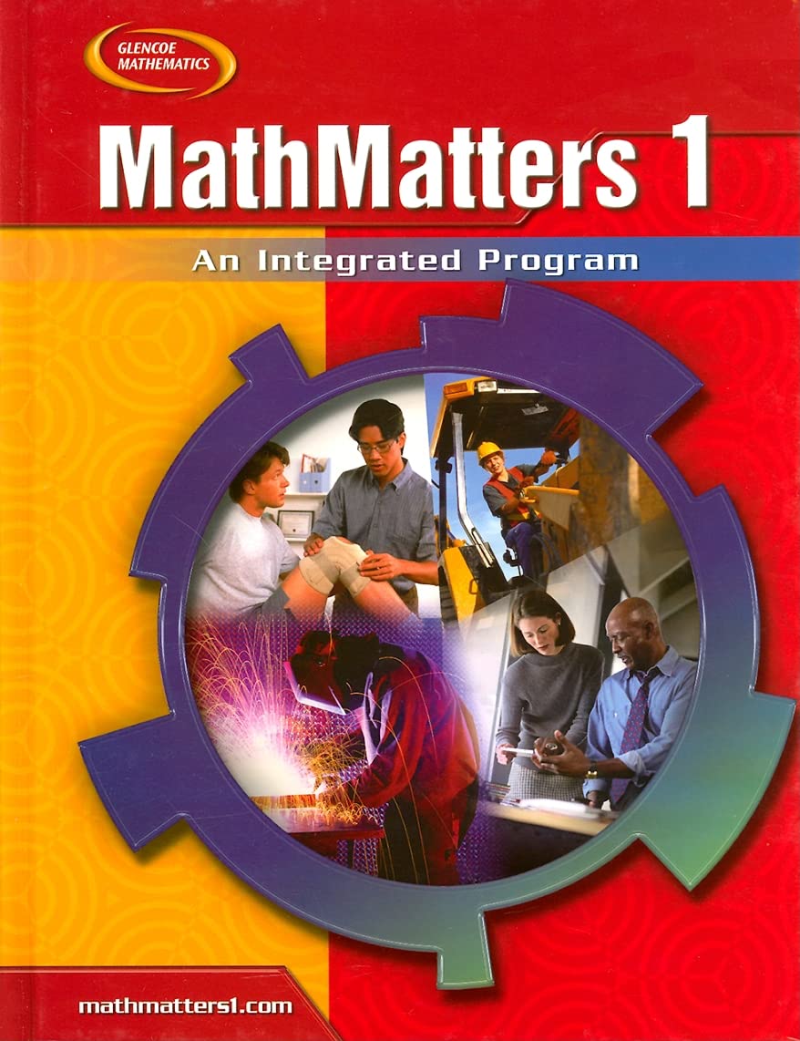 Amazon.com: MathMatters 1: An Integrated Program, Student Edition ...